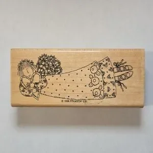 Stampin' Up! | Design | Stampin Up 998 Wood Mounted Rubber Craft Stamp ...